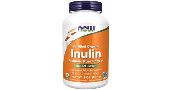 Inulina Organica Pudra, NOW Foods - 227g