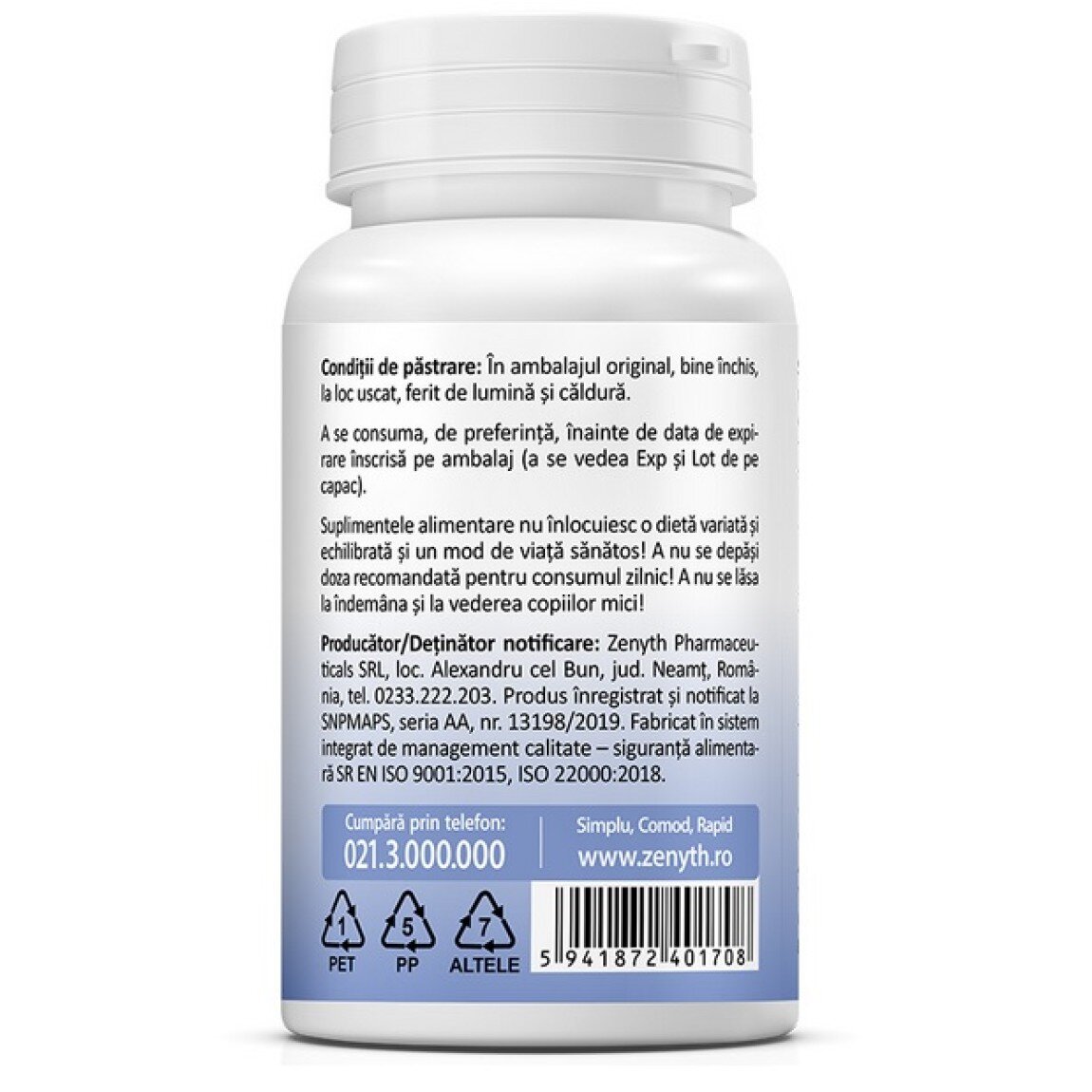 Myo-Inositol + Selenium - 30 Capsule vegetale - zenyth-034